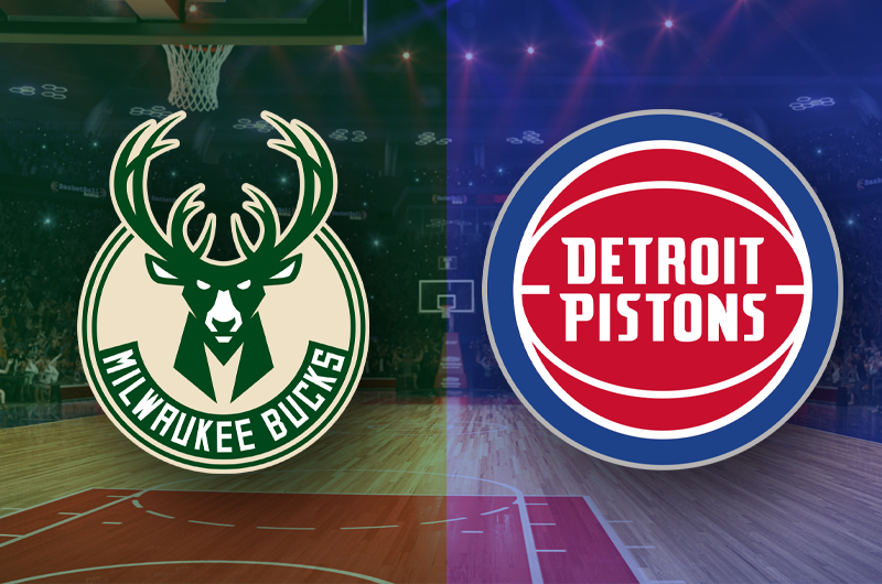 Milwaukee Bucks at Detroit Pistons NBA Preview & Picks